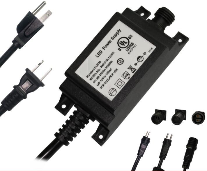 High Power IP68 Ac To Dc Power Supply Adapter With 90-264Vac Variation ...