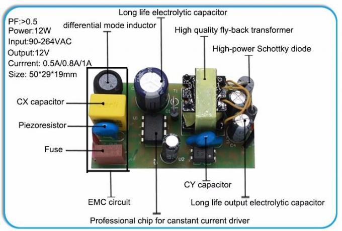 24w 24V ac dc power supply wall adapter 90V 230V AC input power supply